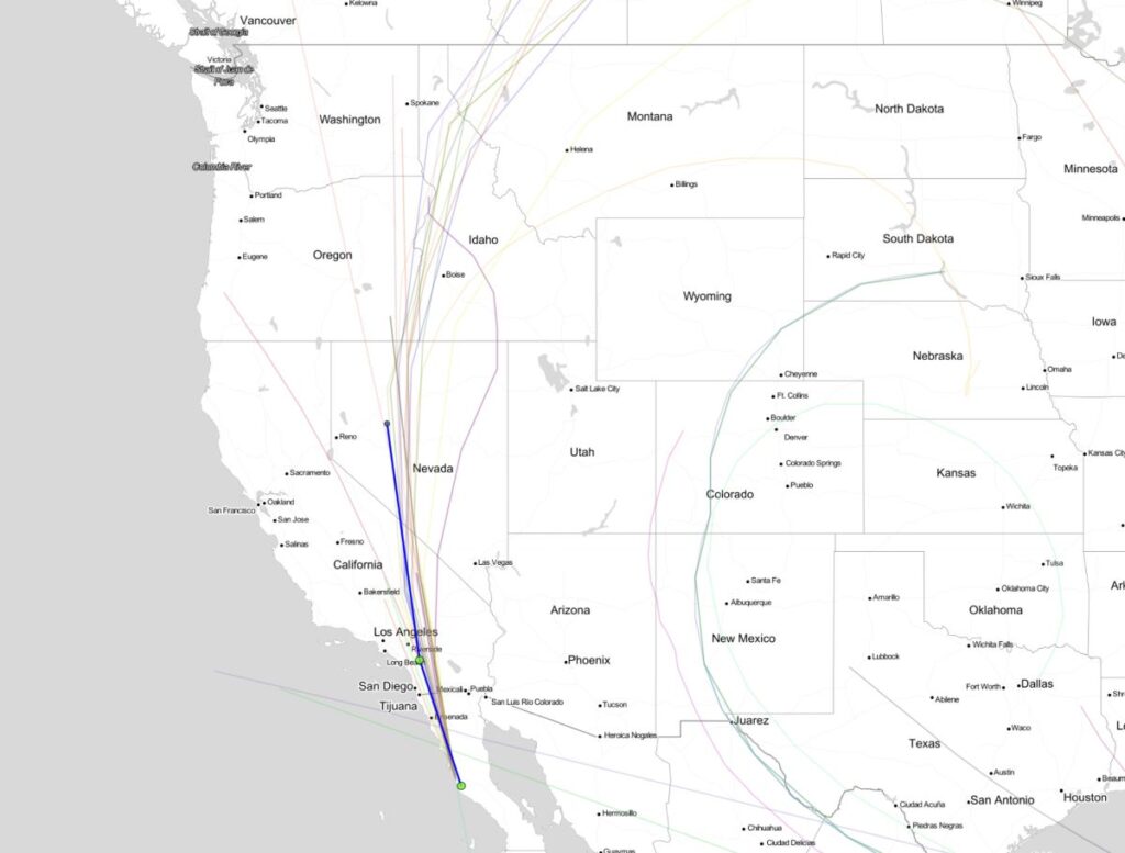 ハリケーン ヒラリー 84年ぶりにカリフォルニア州南部へ上陸可能性