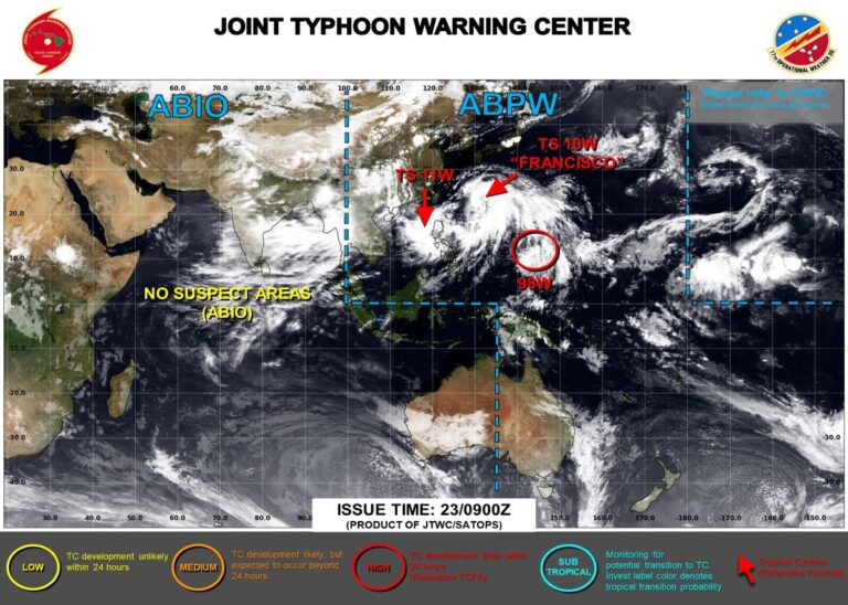 台風8号コメイ 2025年｜7月23日発生