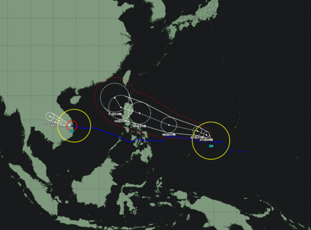 JTWC(Joint Typhoon Warning Center）合同台風警報センターとは